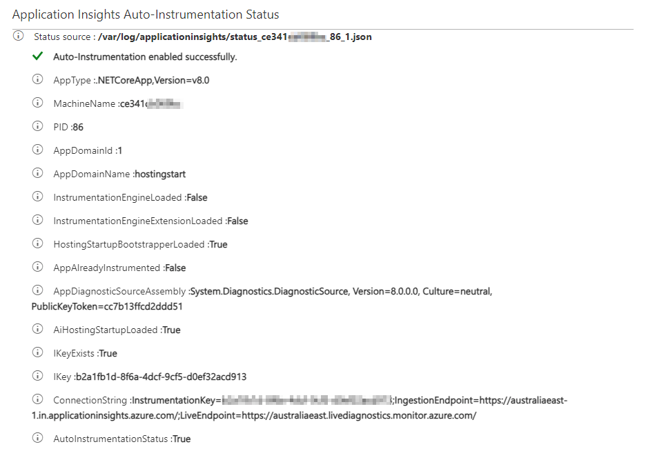 Application Insights Automatic Instrumentation Isnt Logging Matt Tester